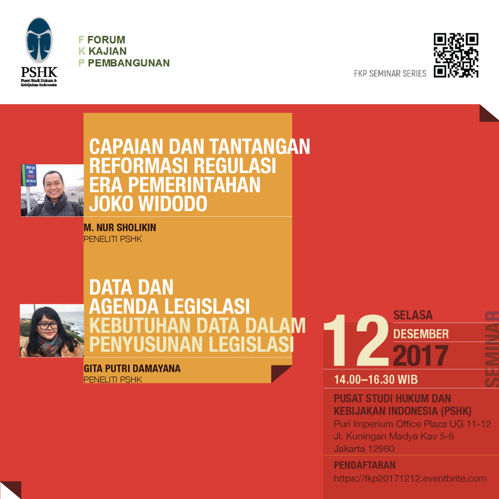 Seri Seminar Forum Kajian Pembangunan (FKP) dan PSHK - pshk.or.id