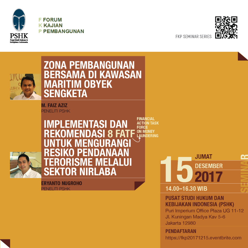 Seri Seminar Forum Kajian Pembangunan (FKP) dan PSHK - pshk.or.id